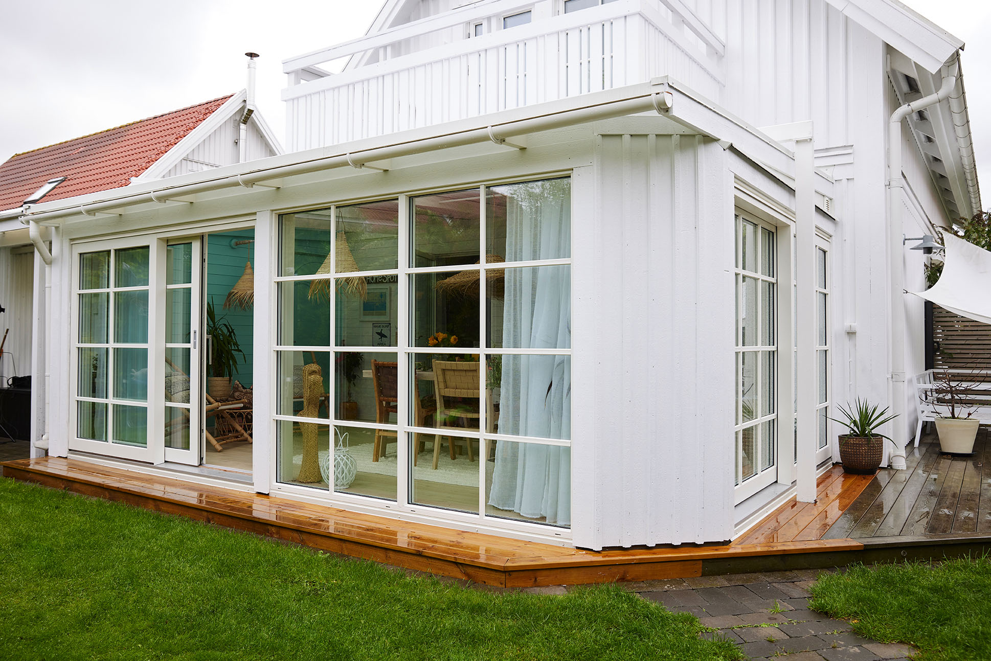 Composite Windows for Swedish Garden Room | Westcoast